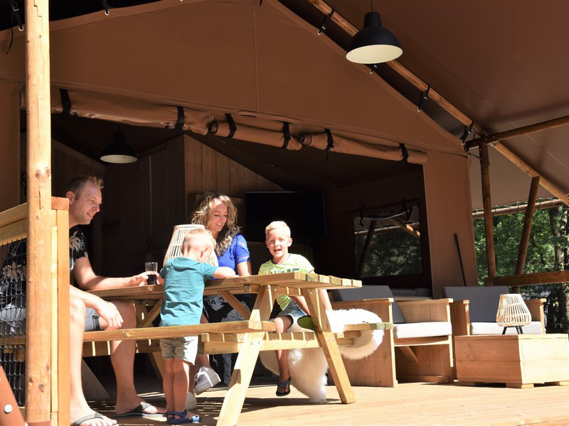 Glamping in Netherlands at Camping Besthmenerberg