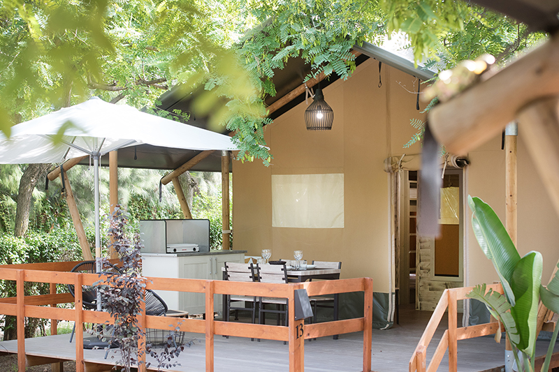 Glamping in Spain at Camping Caledonia