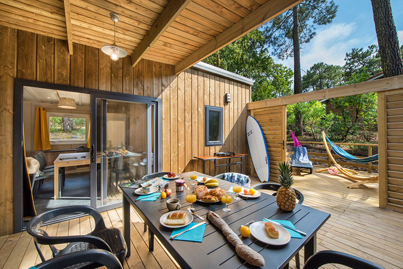 Glamping in France at Camping Naturiste Arnaoutchot